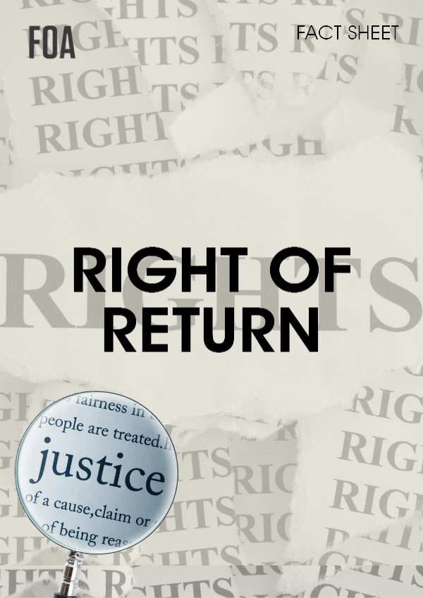 FOA - Friends of Al-Aqsa | Peace in Palestine